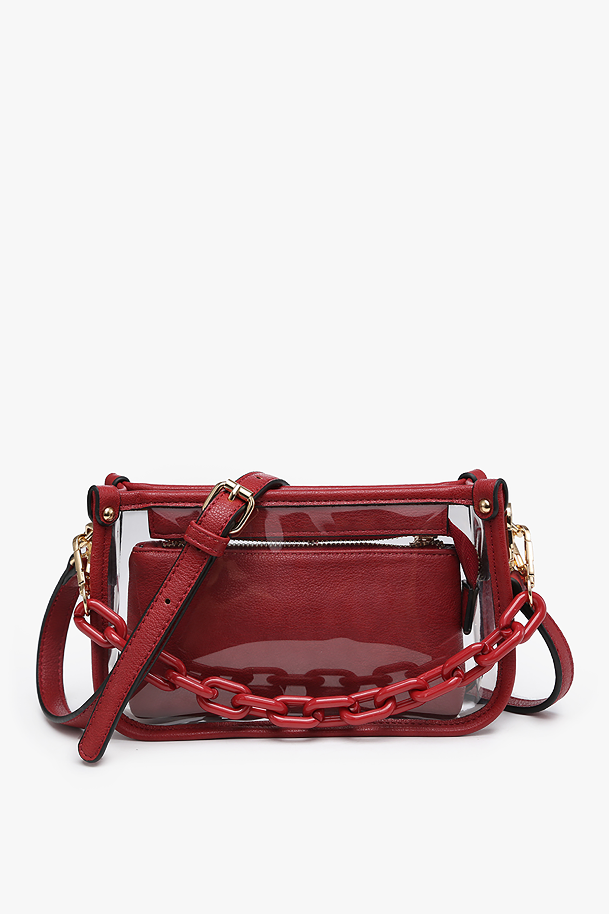 Jessica Clear Crossbody – French Cuff Boutique